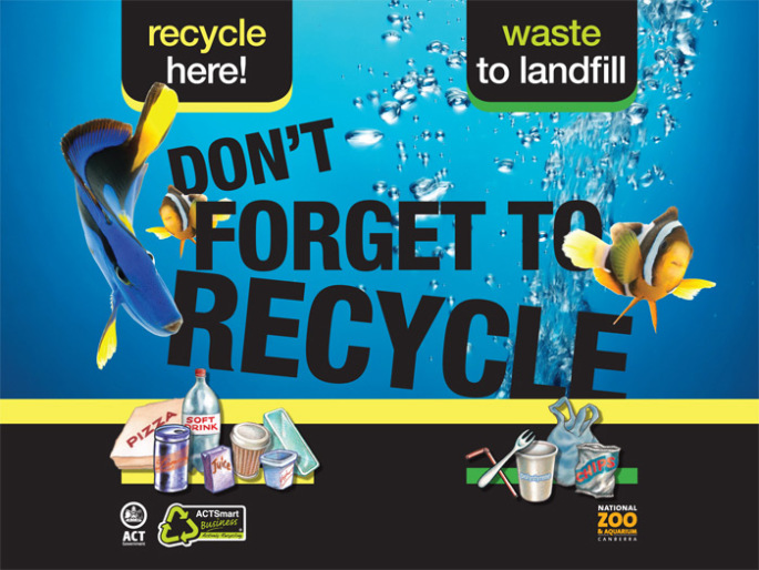 Spectrum Graphics – Graphic Design Canberra » ACTSmart – Zoo bin waste ...